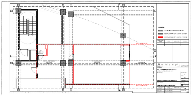 Plan de Compartimentare | PDF