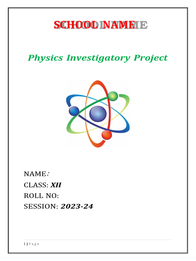 Electromagnetic Induction Project (U) | PDF | Electromagnetic Induction ...