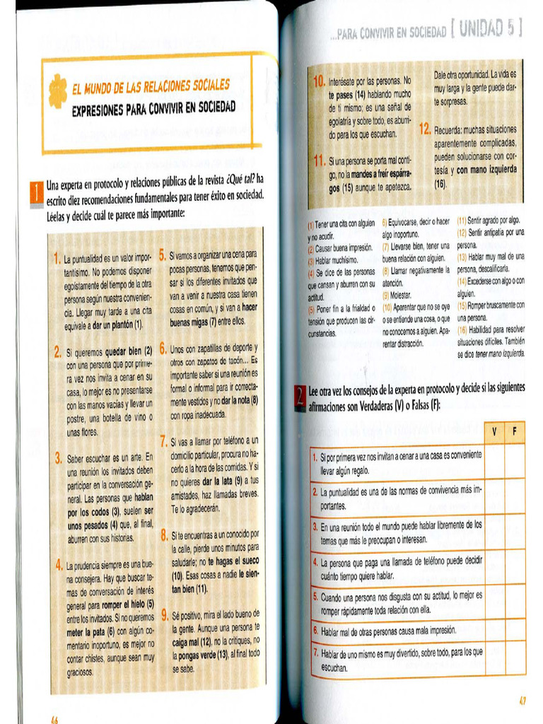 Expresiones Tema 5 | PDF