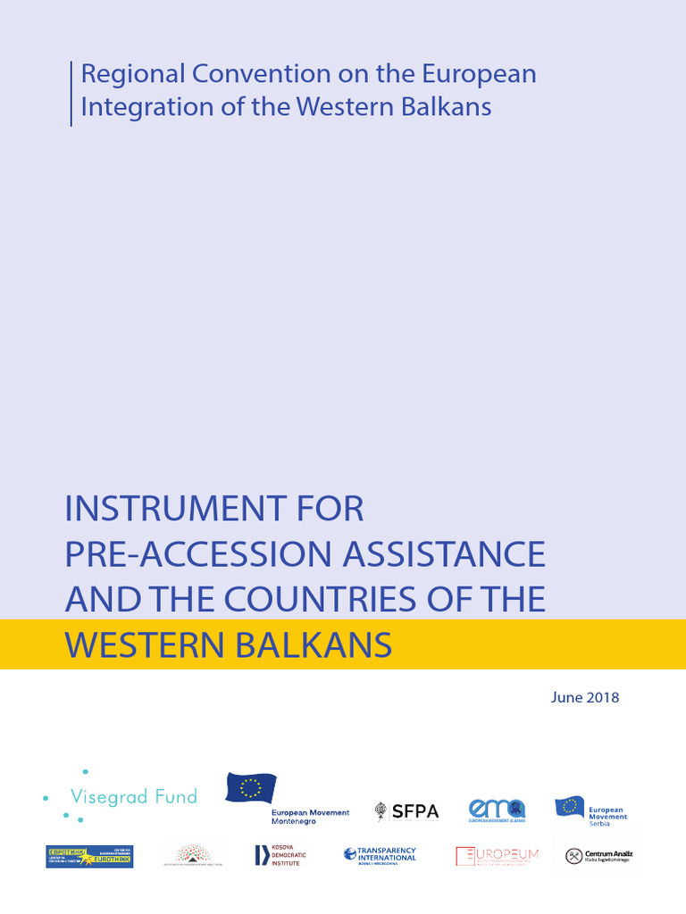 EU Assistance and Balkans | PDF | Enlargement Of The European Union ...