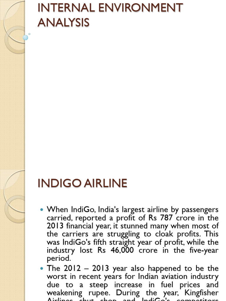 Internal Environment Analysis | Download Free PDF | Strategic Management | Logistics