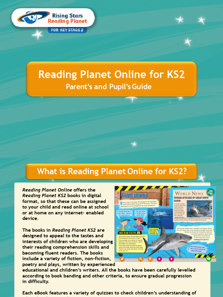 KS2 Reading-Planet-Online-Pupil User Guide | PDF | Books | Online And ...