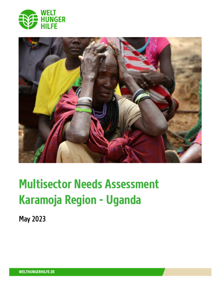 2023 WHH Uganda Karamoja Needs - Assessment - Report | PDF | Food ...