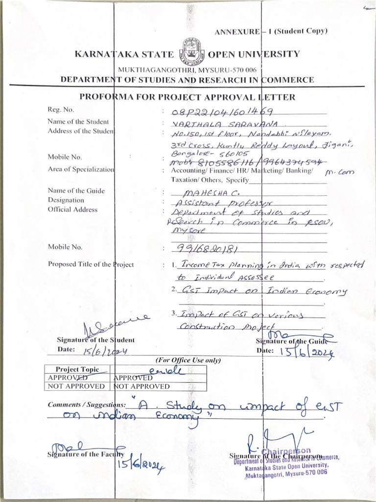 MCom Project | PDF