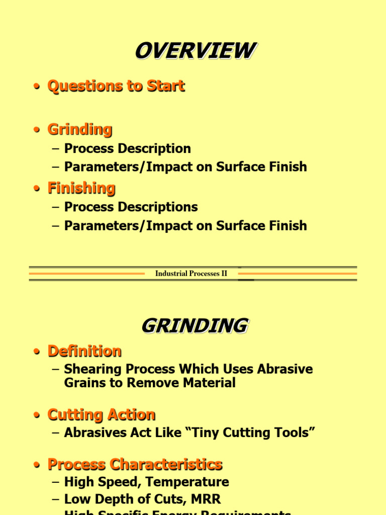 Grinding | PDF | Grinding (Abrasive Cutting) | Abrasive