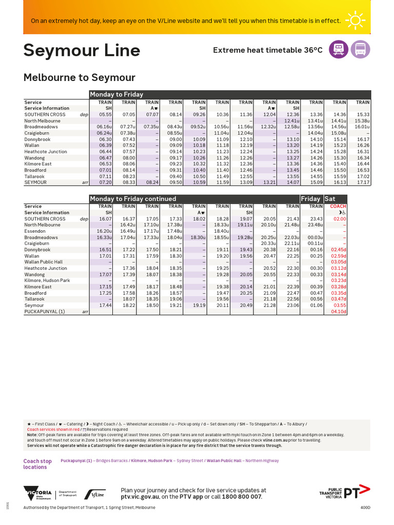 400 Seymour 36 Wolo Timetable 60 Web v2 | Download Free PDF | Transport ...