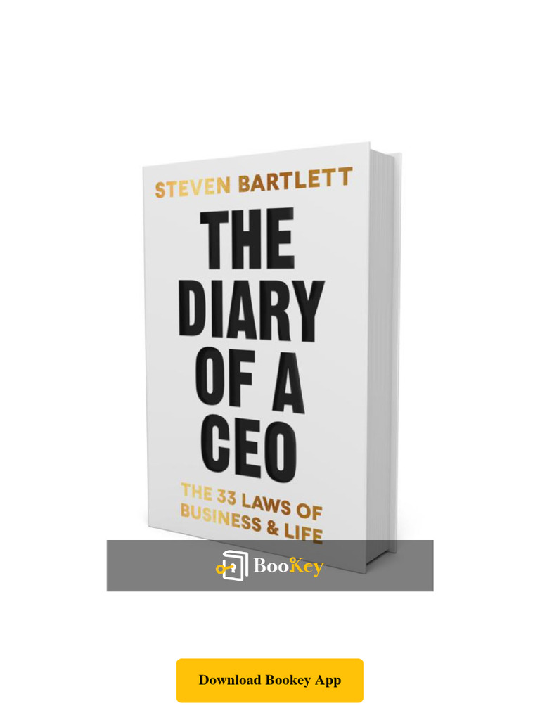 Summary of "The Diary of a CEO" | PDF