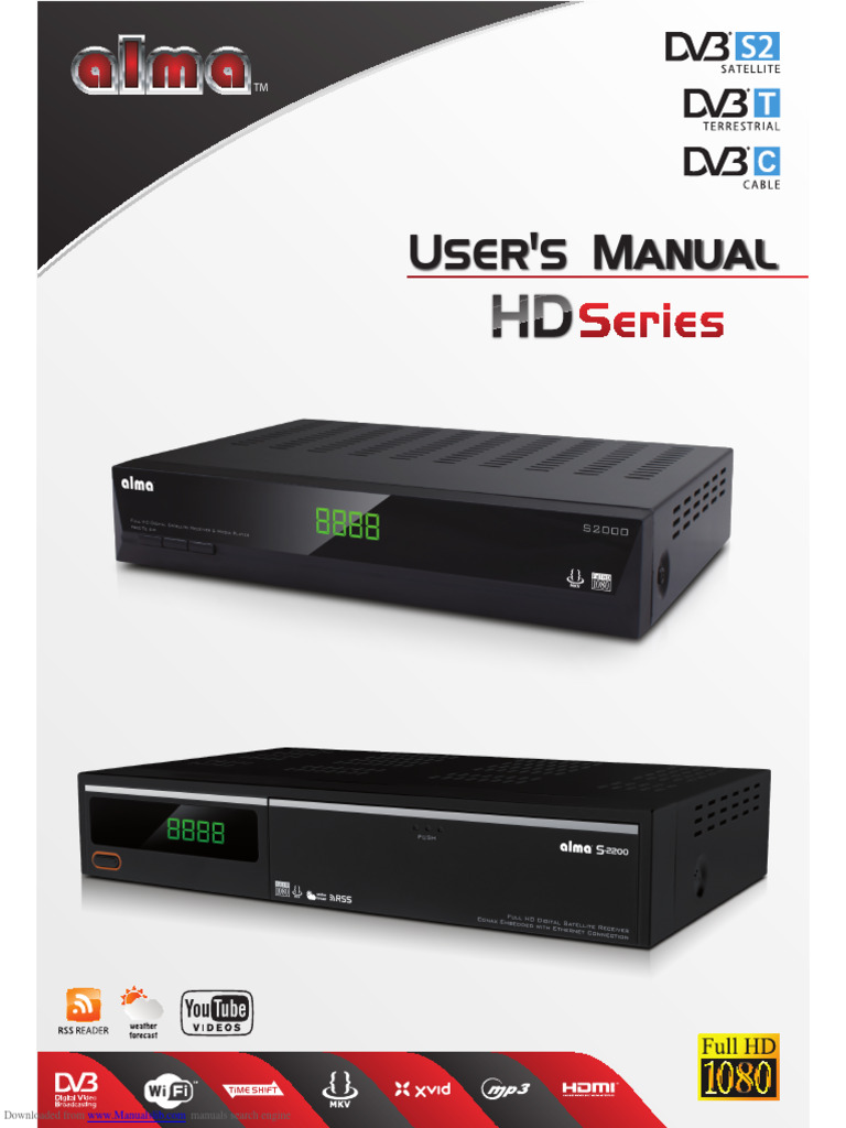 s2000 Series | PDF | Television | Cable Television