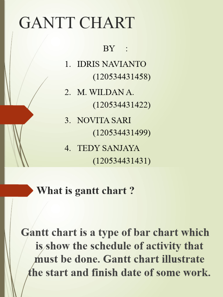 Gantt Chart | PDF | Art | Technology & Engineering