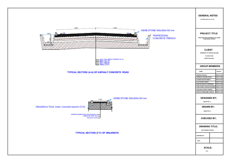 Walkways Details | PDF | Road Infrastructure | Floors