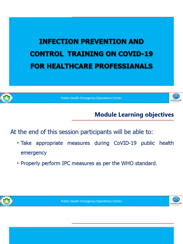 Standard IPC Training | PDF | Hand Washing | Personal Protective Equipment