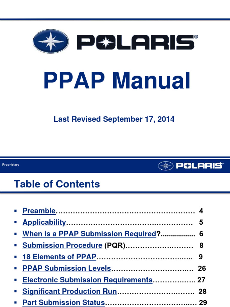 Dokumen - Tips Ppap Manual Polaris Supplier Information Portal ...