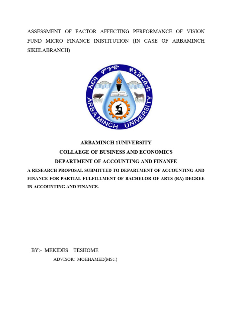 ENAT | PDF | Microfinance | Statistics