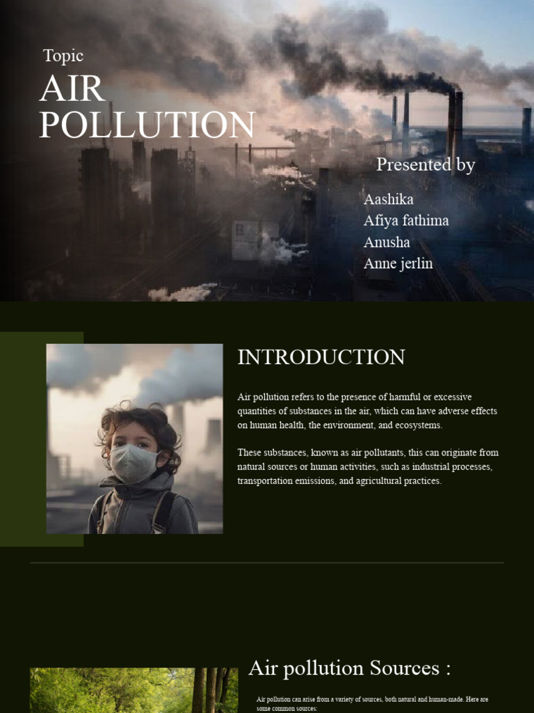Air Pollution | Download Free PDF | Air Pollution | Atmosphere Of Earth