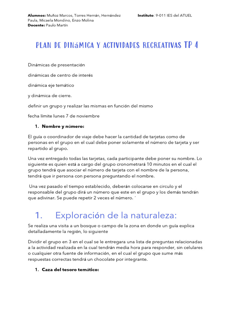 TP 4 Guiado y Coordinación | PDF