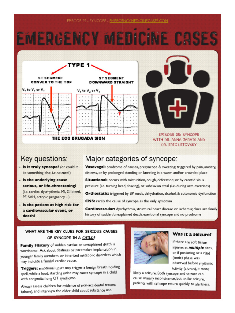 Syncope | PDF | Electrocardiography | Clinical Medicine