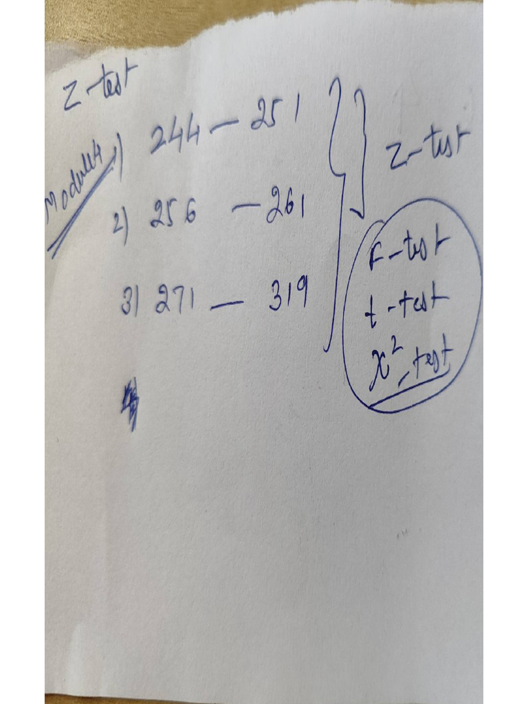 Module 4 - Probability and Statistics (Book-Iyengar's) | PDF