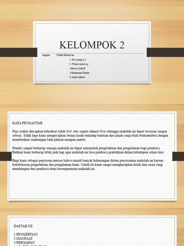 Laporan Klompok 2 Powerpoint TKJ B | PDF