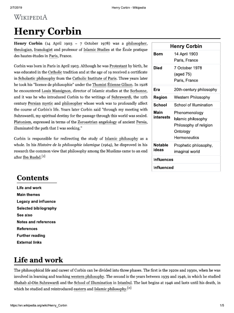 Henry Corbin | PDF