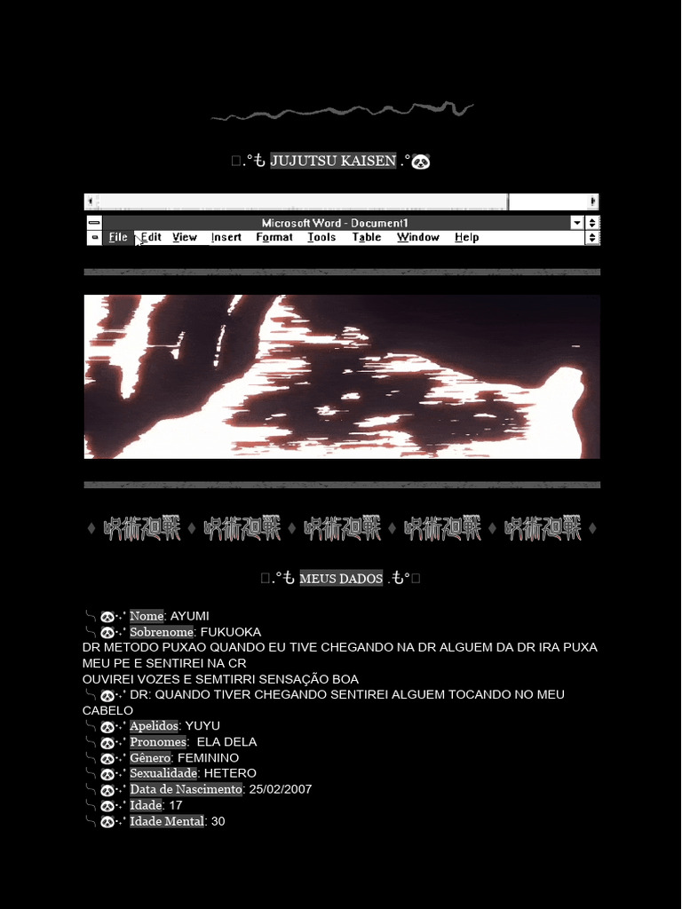 Script Base - DR Jujutsu Kaisen | PDF | Roupas | Dinheiro