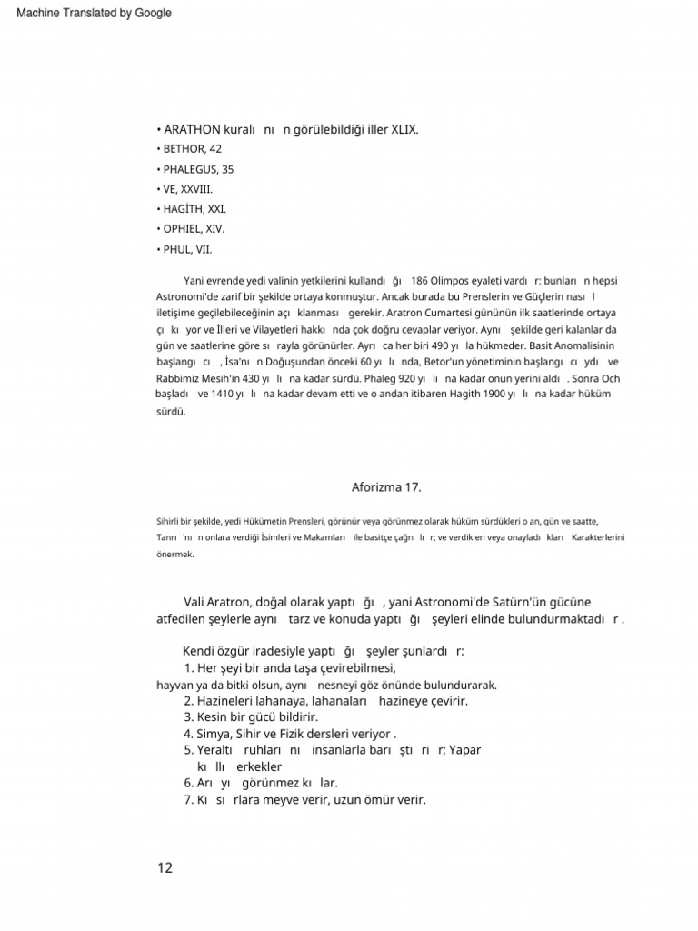 Arbatel of Magick SP | PDF