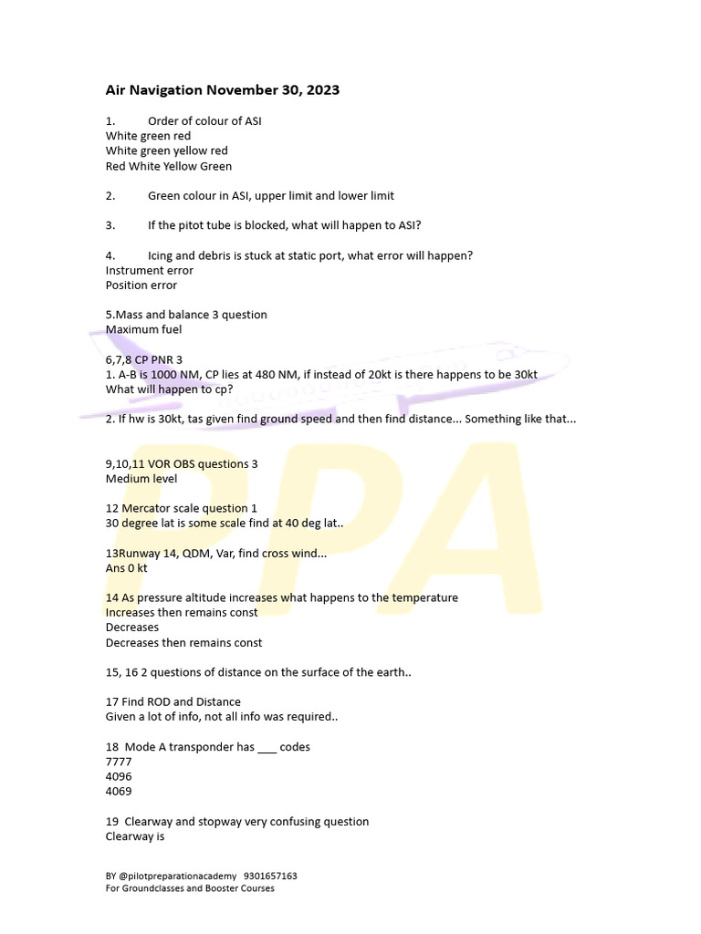 AIr Navigation | PDF | Aviation | Navigation