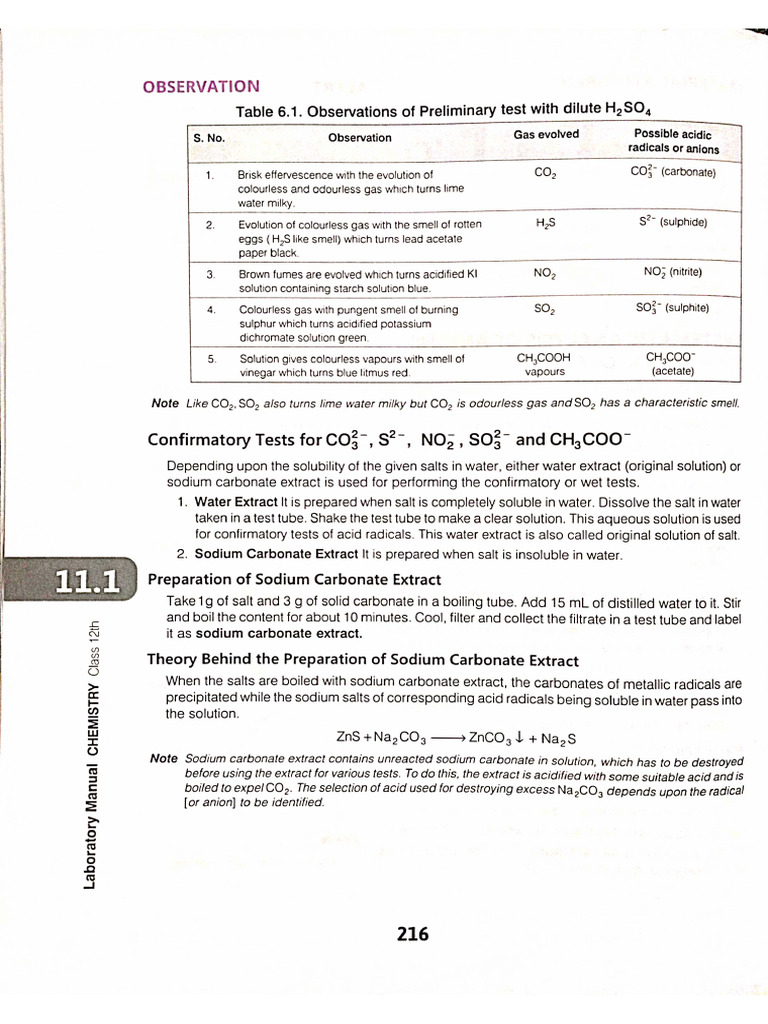 Chemistry Practical | PDF
