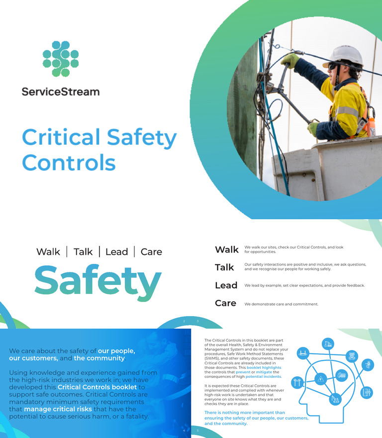 Critical Controls Booklet - Drafts - V2 - High | Download Free PDF ...