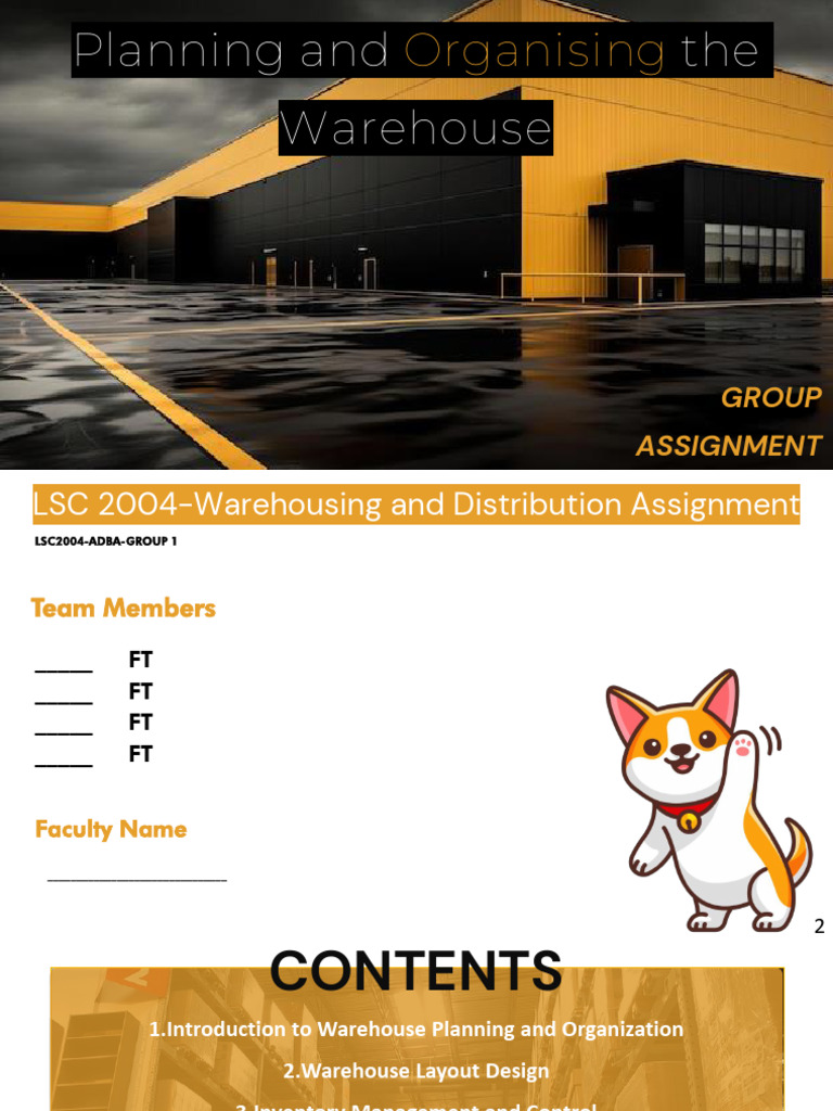 WAREHOUSE | PDF | Warehouse | Internet Of Things