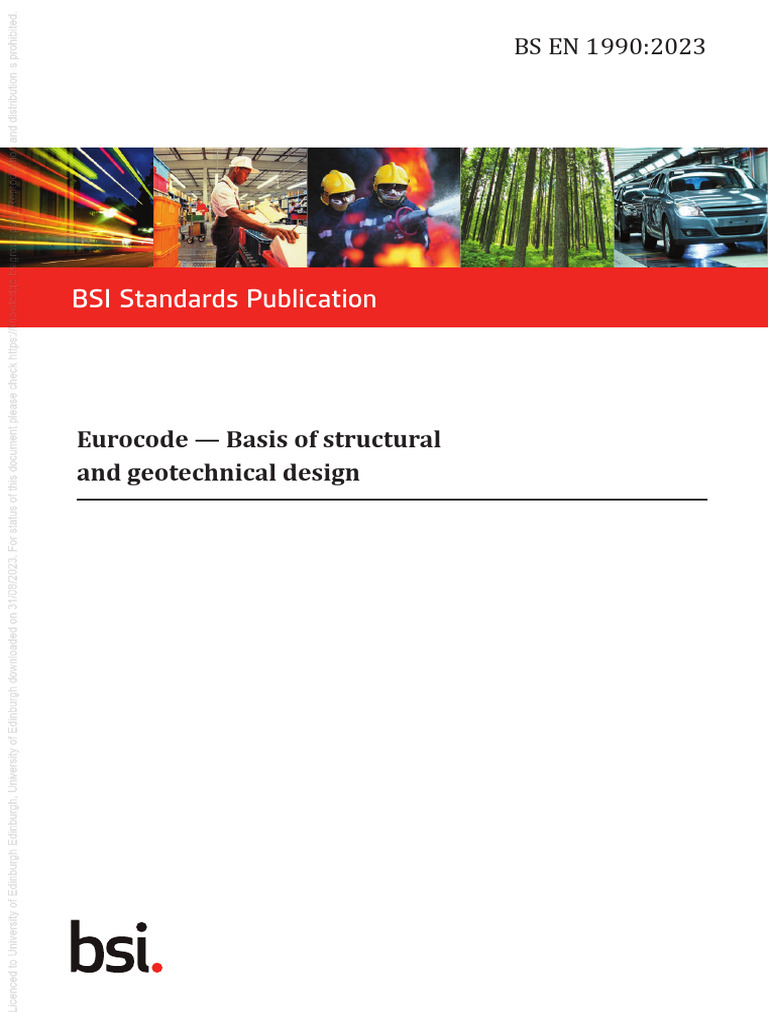 BS EN 1990-2023 | Download Free PDF | Civil Engineering