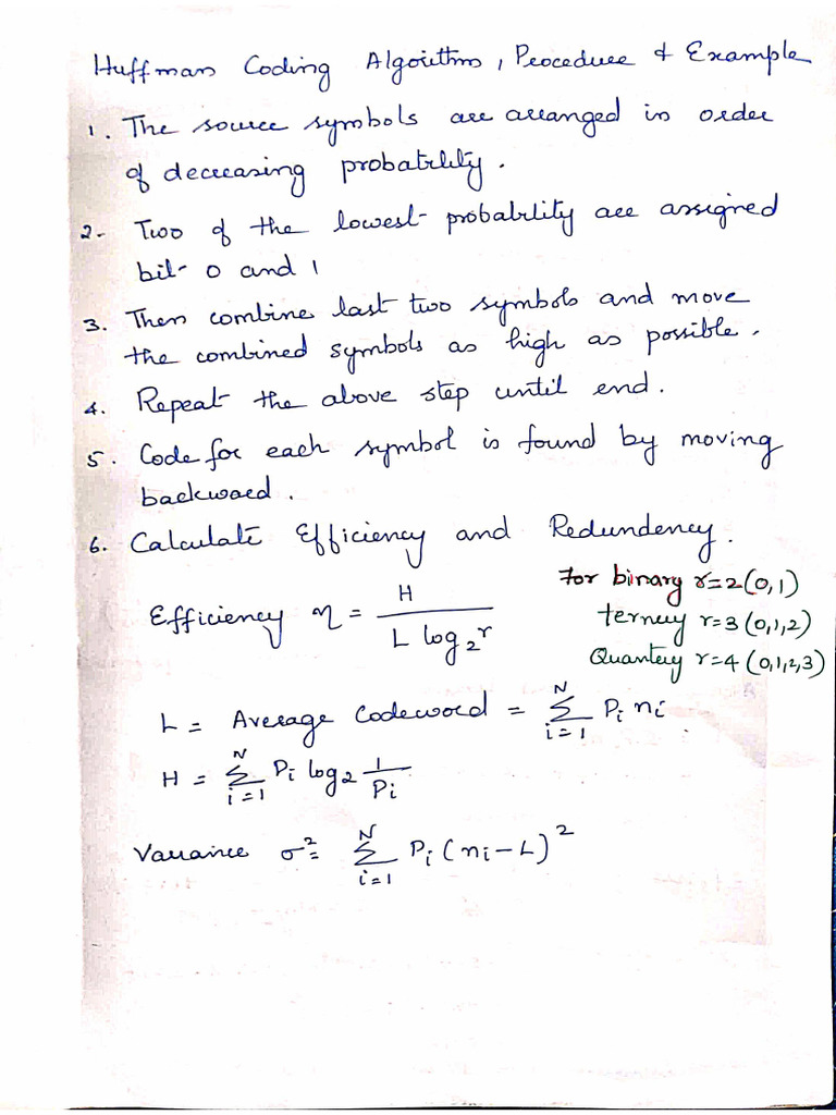 Huffmann Coding | PDF