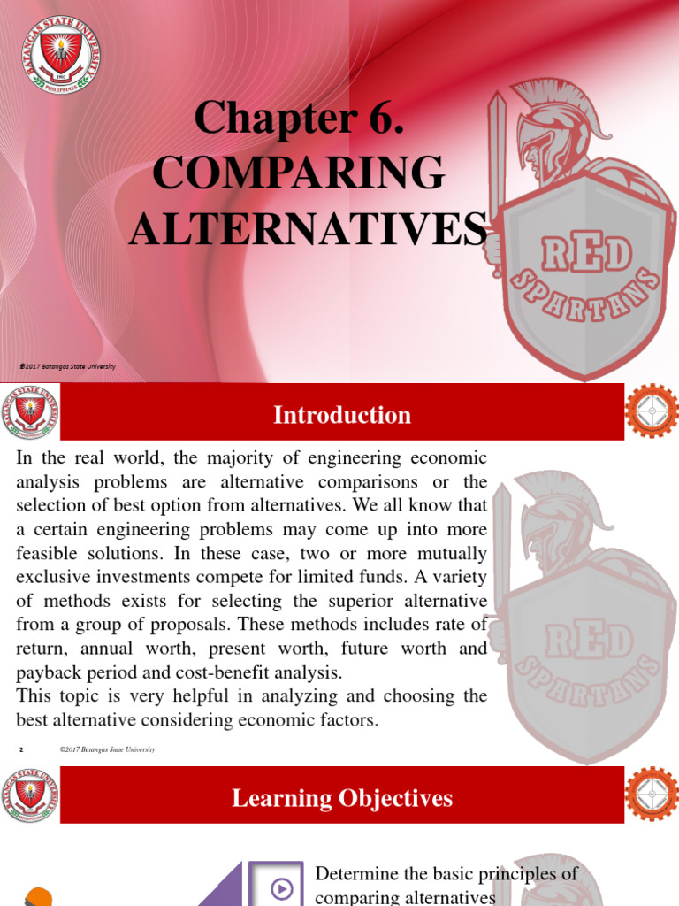 Module 6. Comparing Alternatives | PDF | Depreciation | Present Value Module 6. Comparing Alternatives | PDF | Depreciation | Present Value