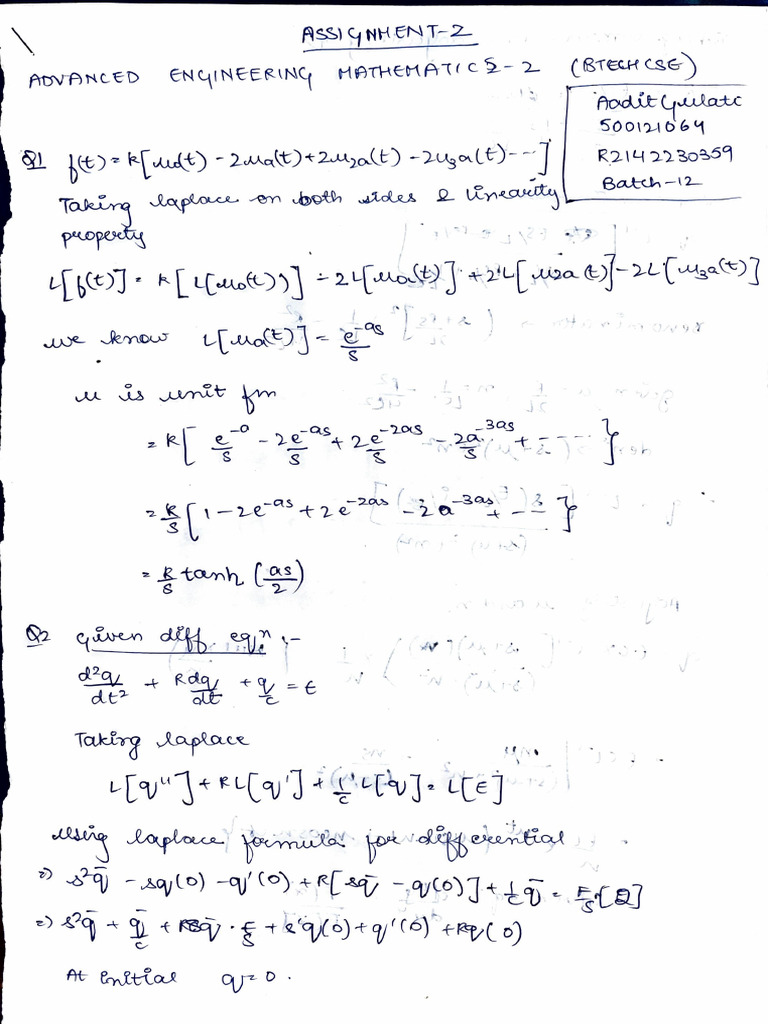 Assign2 500121064 B12 | PDF