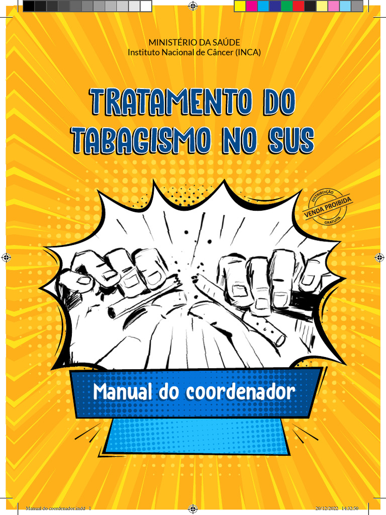 Manual Do Coordenador-Grafica | PDF | Tabagismo | Vício