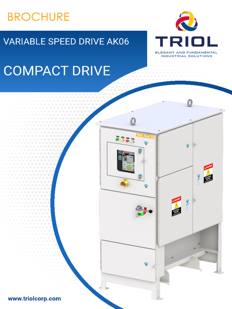 AK06 CD (Brochure) | PDF | Electric Motor | Parameter (Computer Programming)