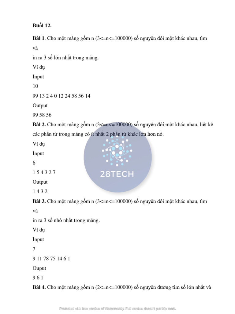 (28tech) - BUOI 12 | PDF