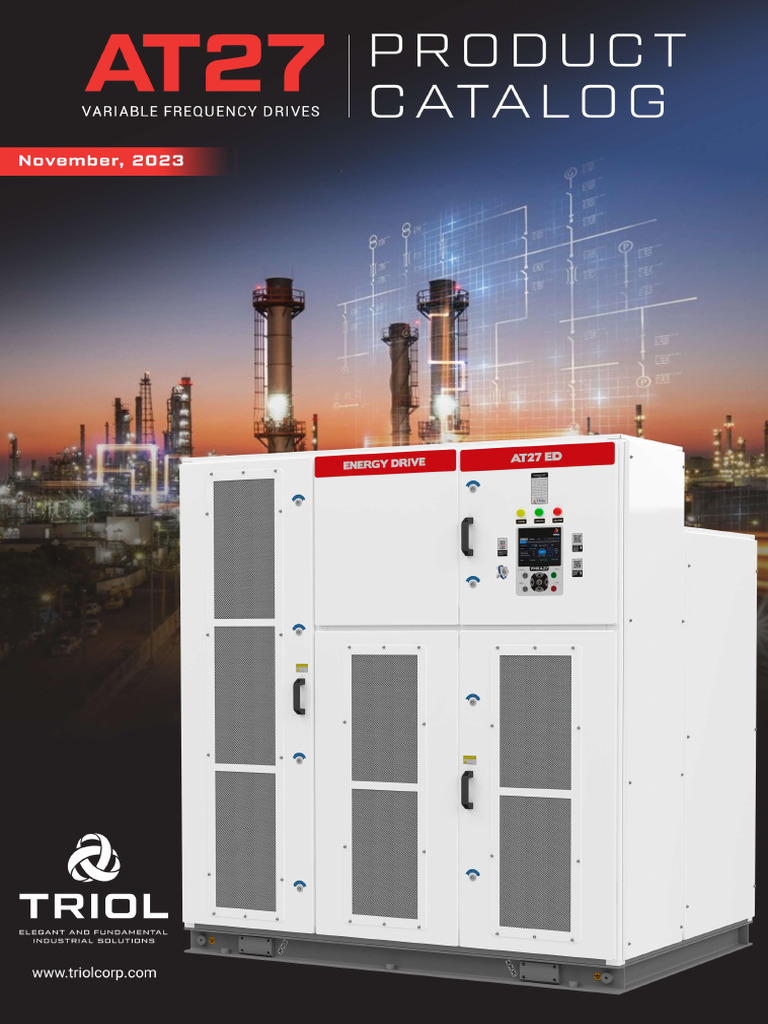 Triol AT27 VFD Product Catalog_November 2023 | PDF