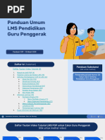 Panduan LMS Mooc PUG | PDF | Karier & Perkembangan | Bisnis