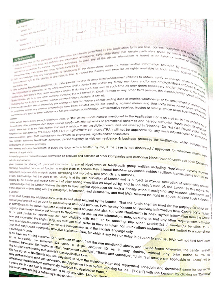 Neogrowth Applicant 4 | PDF