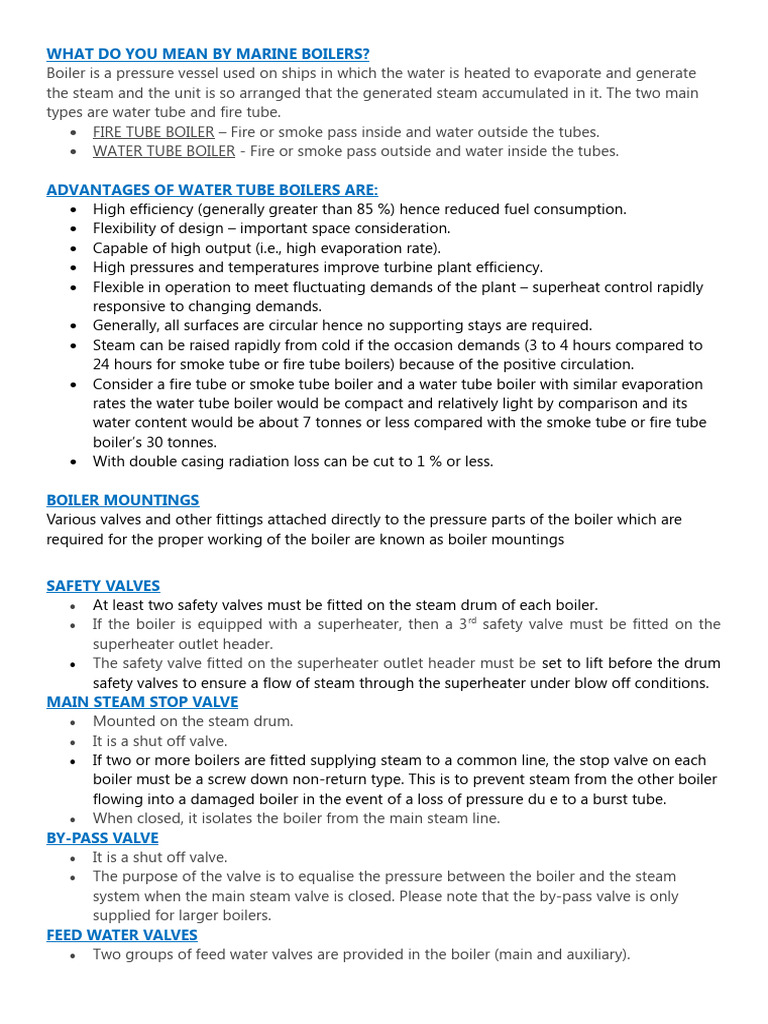 Boiler Meo Class 2 Oral | PDF | Boiler | Corrosion