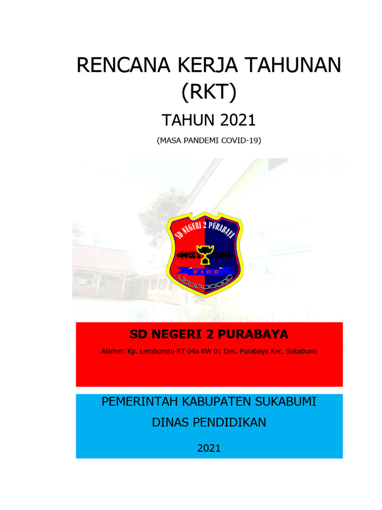 RKT SD 2 Purabaya Sesuai Pandemi | PDF