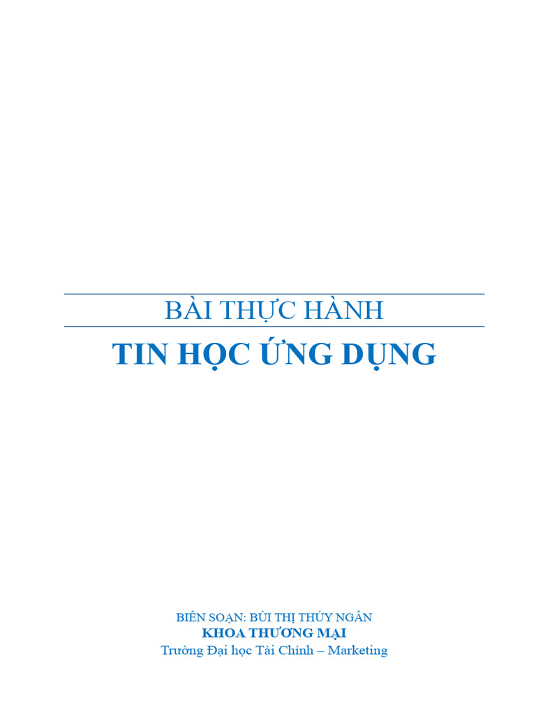 Bài TH C Hành THDC | PDF