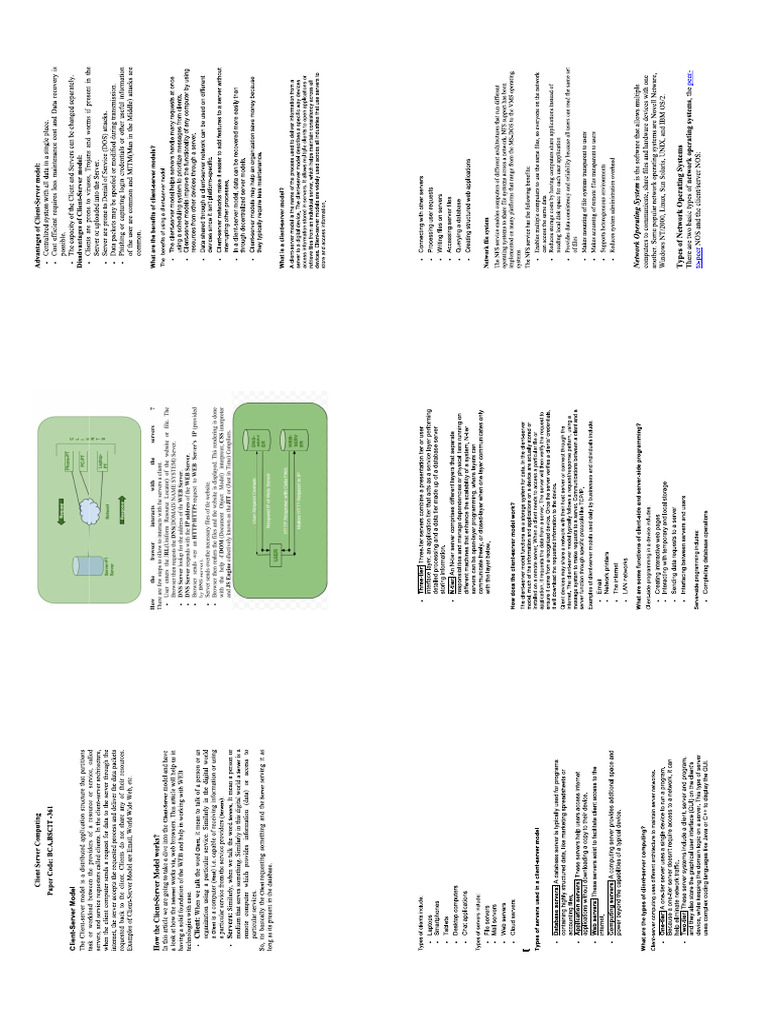 BCA, BSCT Nots | PDF