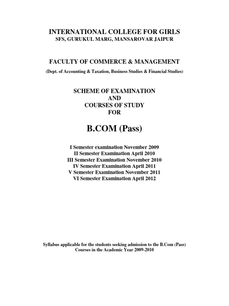 Bcom | Download Free PDF | Marketing | Stocks