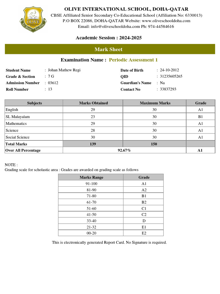 Stud Exam Card | PDF | Educational Institutions | Educational Stages