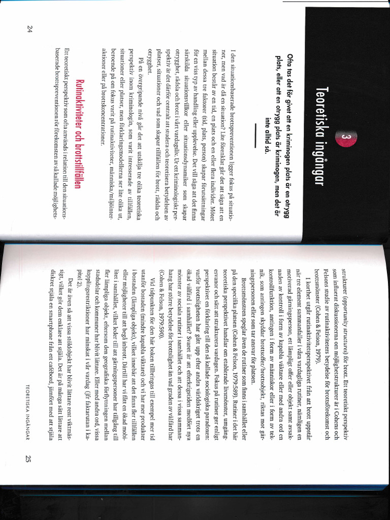 Sit Brottspr Kap 3 4 | PDF