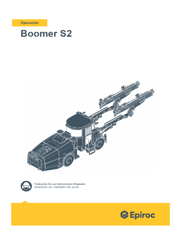 TIS0000671.001 es-MX Boomer S2 - Operation | PDF | Cambiar | Motor diesel