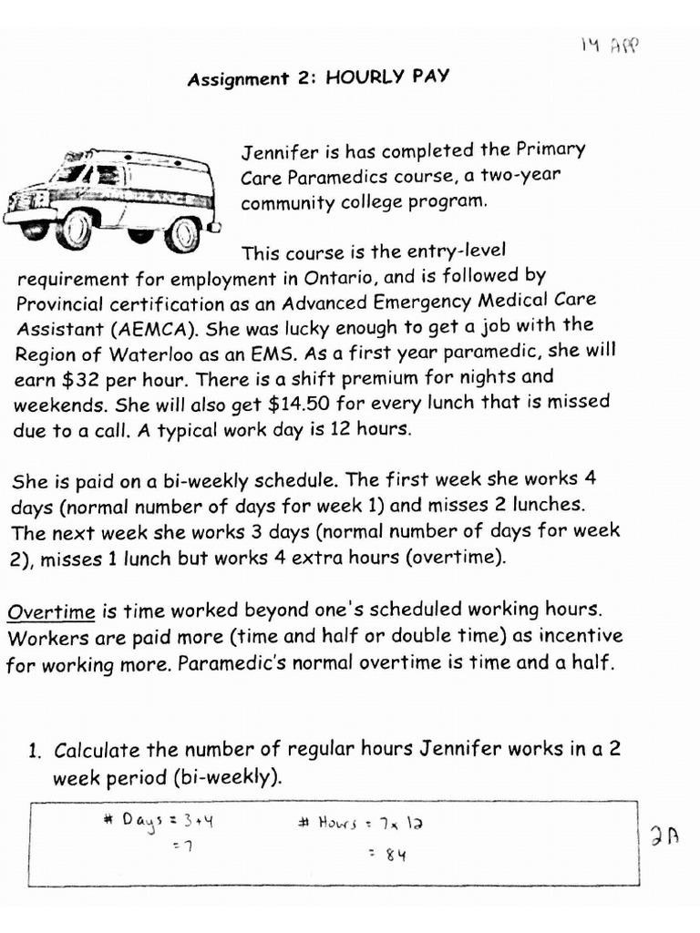 U1 Assignment 2 Hourly Wage Solutions | PDF