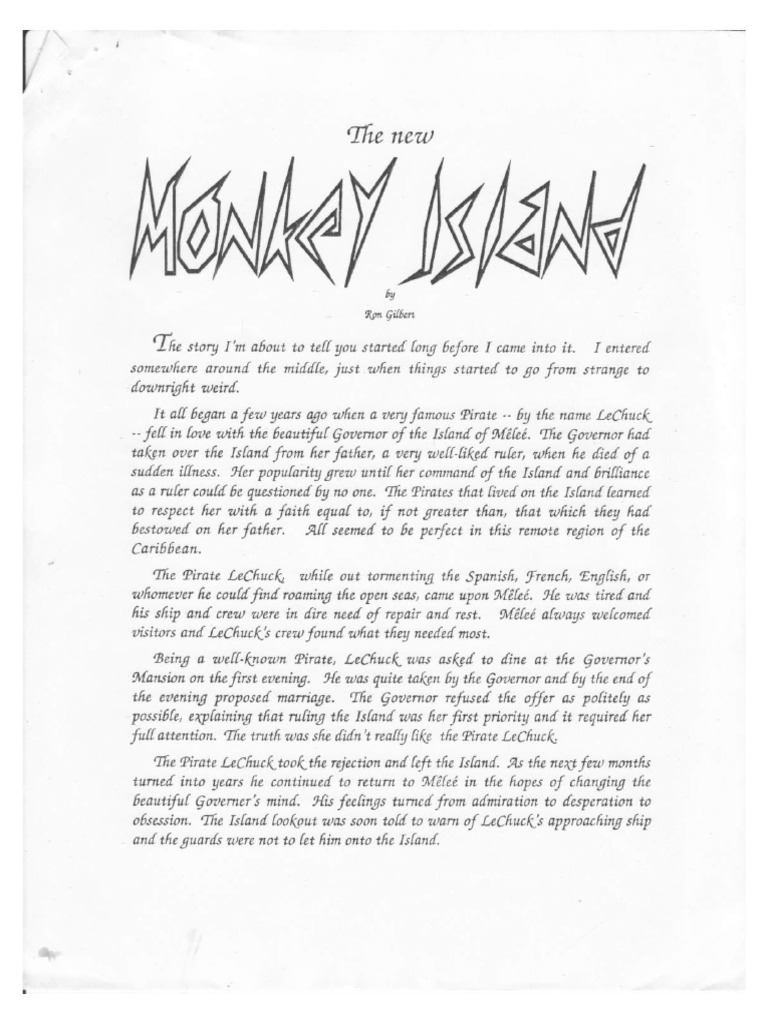 1990 The New Monkey Island - Compressed | PDF
