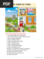 Picture Comprehension Exercises with Answers | PDF